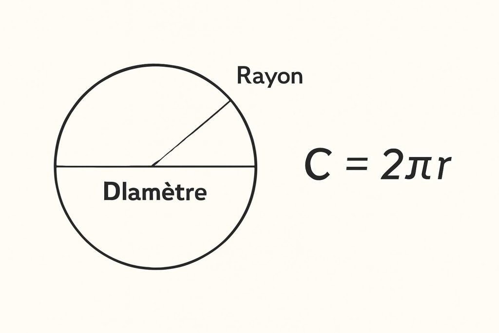 Calculer facilement la circonférence d'un cercle